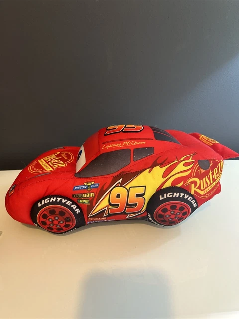 Disney Store Pixar Cars Lightning Mcqueen Racecar Plush 11” £799 Picclick Uk