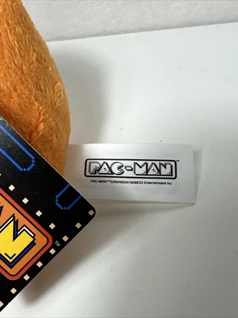 BNWT ORANGE PACMAN Ghost Plush Soft Toy. Video Game. 3" £9.99 - PicClick UK