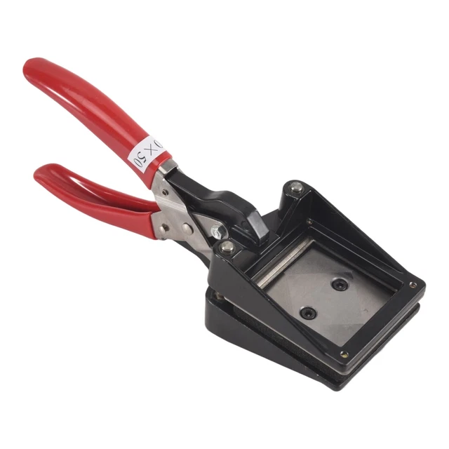 2X2 INCH HANDHELD Passport Photo Cutter Photo ID Die Cutter Punch ...
