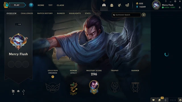 LEAGUE OF LEGENDS Account, Level 102, 383 skins, 147 champion, 2300 ...