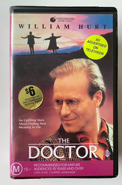 THE DOCTOR [VHS] Touchstone Home Video Roadshow Big Box Ex-Rental Tape ...