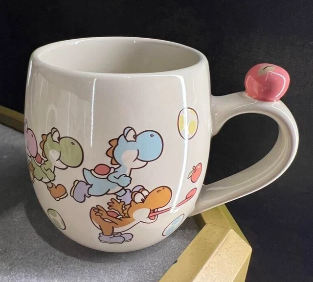 USJ MARIO YOSHI Mug Cup Super Nintendo World Universal Studios Japan ...