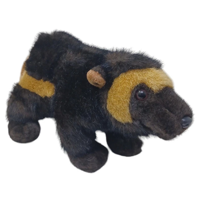 WILD REPUBLIC WOLVERINE Zoo Realistic Stuffed Animal Plush Toy 16" $14. ...