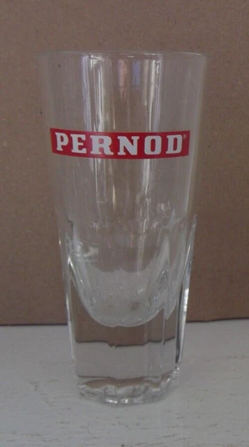 VINTAGE PERNOD GLASS With Red Logo £4.87 - PicClick UK