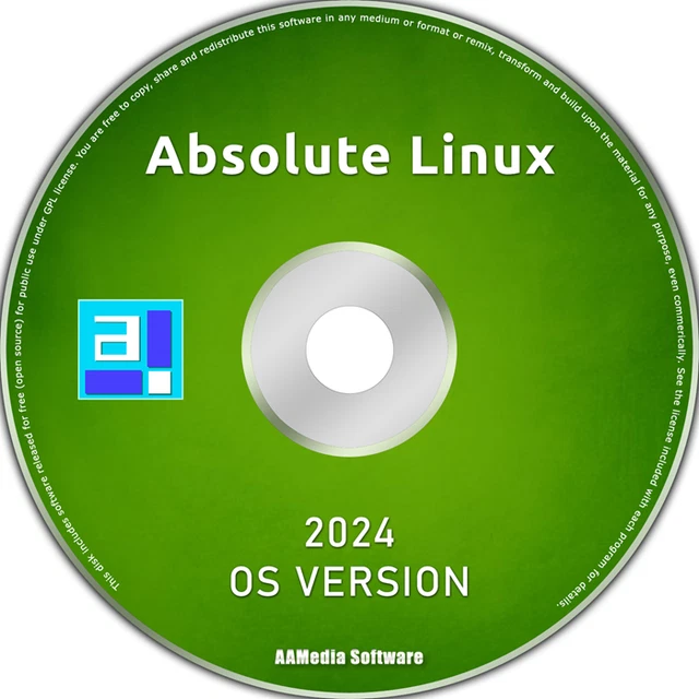 ABSOLUTE LINUX 2024 64bit Live Bootable Installation DVD Linux ...