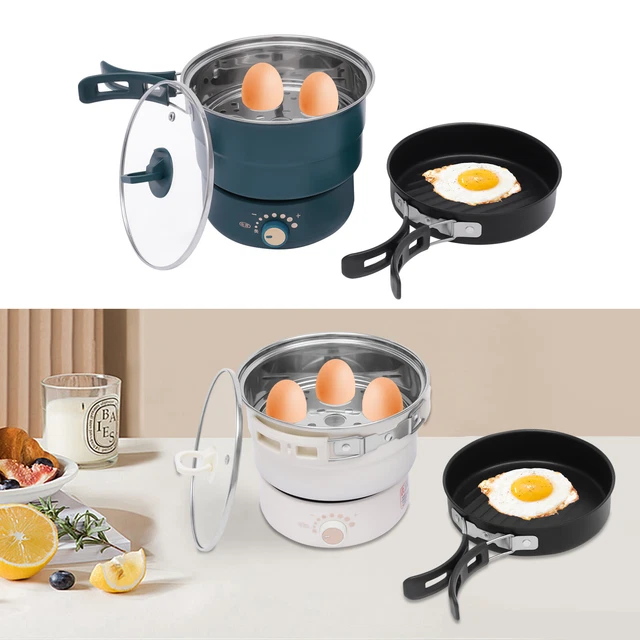 MINI PORTABLE MULTI-FUNCTION Electric Travel Cooker Sauce Pot Frying ...