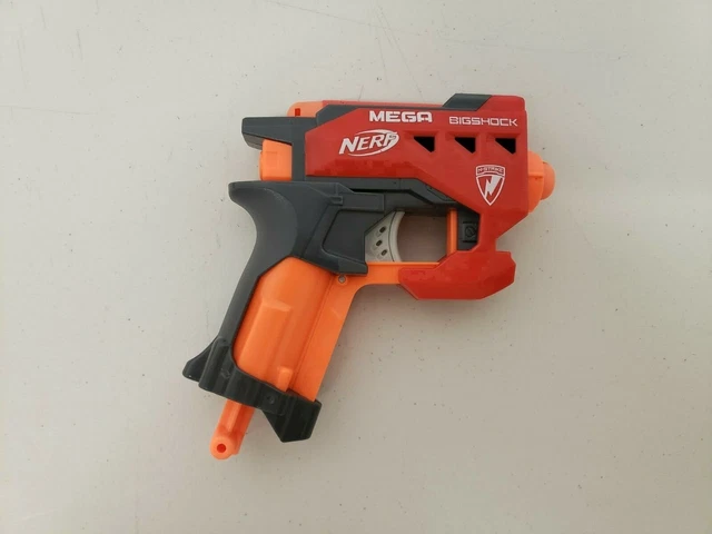 NERF N-STRIKE MEGA Bigshock Toy Gun Blaster Pistol 2013 Red C-031G ...