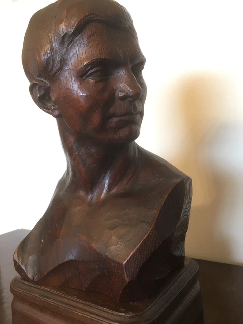 BUSTE D’HOMME BOIS Sculpte Signe Giovanni Piazza EUR 200,00 - PicClick FR