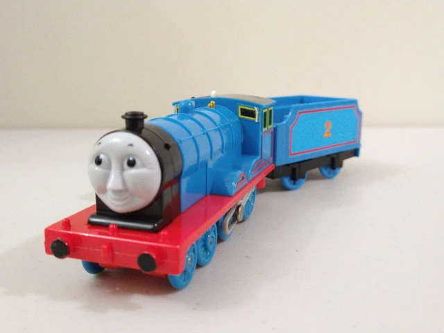 THOMAS & FRIENDS Trackmaster Edward & His Tender Motorized Train Engine ...