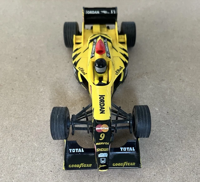 SCALEXTRIC 1:32 F1 Slot Car Jordan Honda 198 Formula 1 Damon Hill Ralf ...