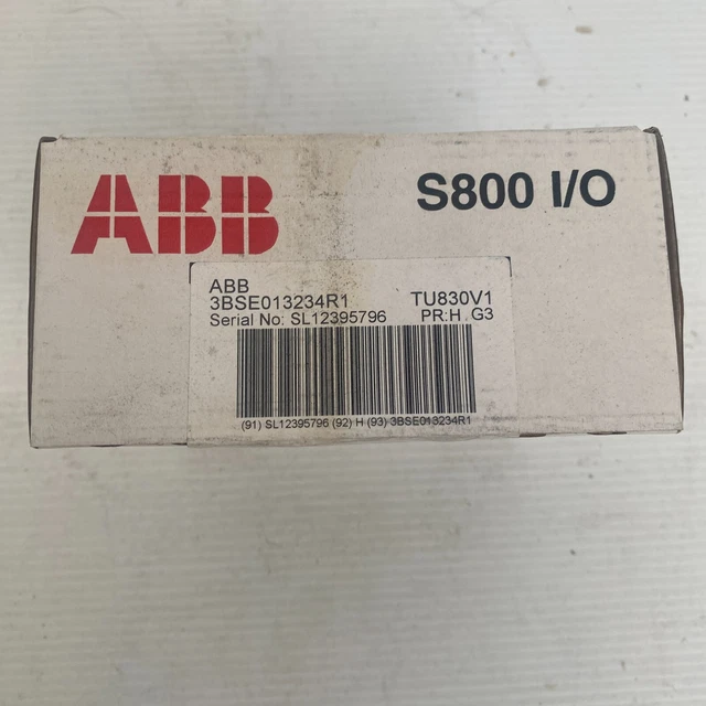ABB S800 I/O Tu830V1 Pr:h G3 Extended Mtu Module 50V 3Bse013234R1 Dcs - New $260.00 - PicClick AU