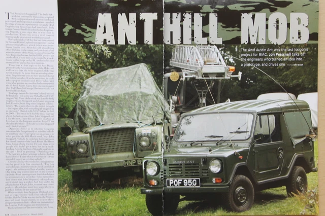ORIGINAL CSC 2007 magazine article: AUSTIN ANT 4WD £6.00 - PicClick UK