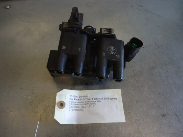 BOÎTE D'ALLUMAGE KIA Picanto 2730102700 1.0i 45kW G4HE 83339 EUR 40,00 ...