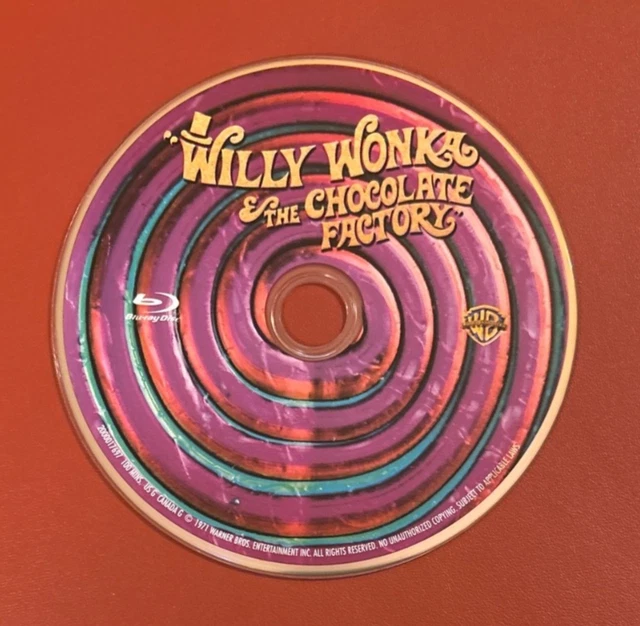 WILLY WONKA AND the Chocolate Factory (Blu-ray - DISK ONLY) 1971 / Gene ...