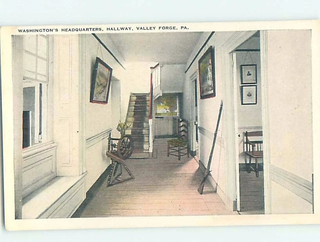 W-BORDER GEORGE WASHINGTON HEADQUARTERS Valley Forge - Philadelphia PA ...