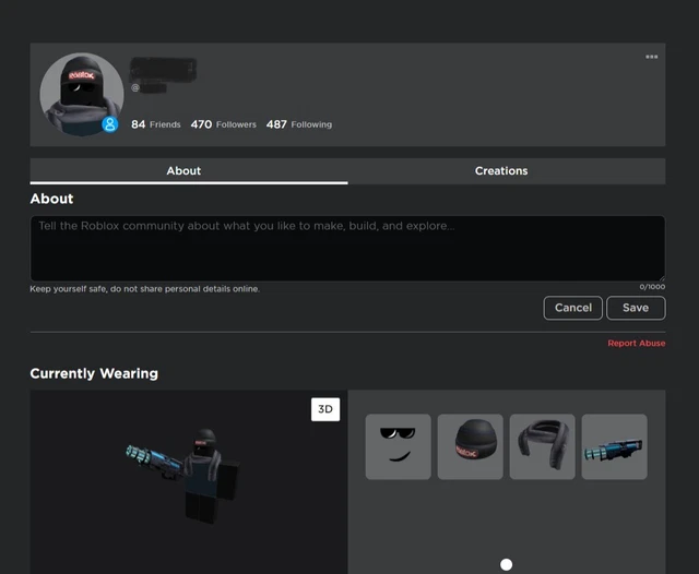 ROBLOX ACCOUNT, VERY RARE 4 LETTER USERNAME, CONTAINS UNIQUE OFFSALE ...