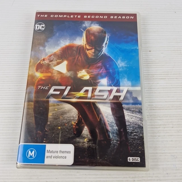 THE FLASH : The Complete Season 2 6 Disc Set Region 4 (DVD, 2015) £8.72 ...