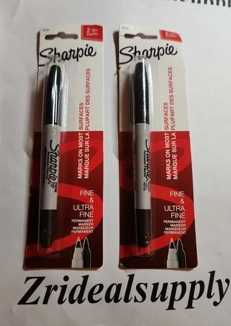 SHARPIE TWIN TIP Fine Point and Ultra Fine Point Permanent Markers ...