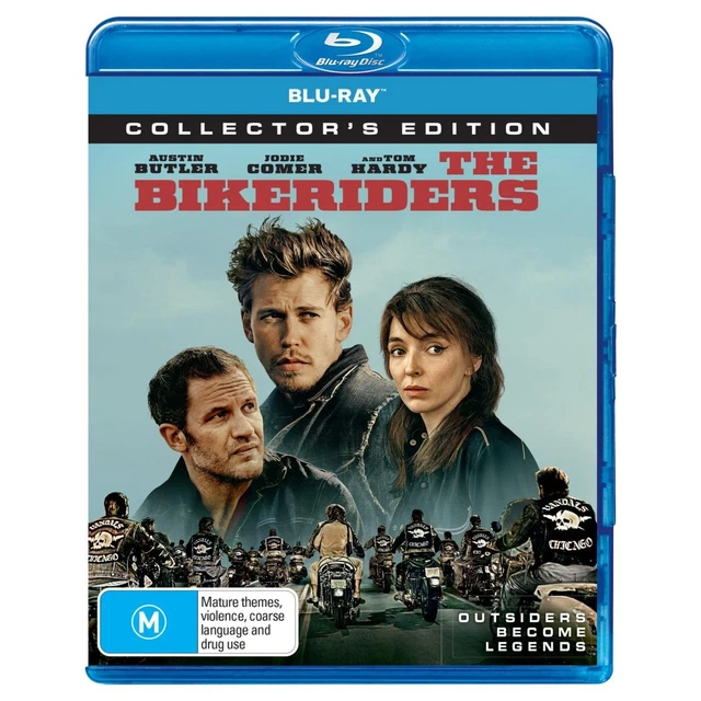 THE BIKERIDERS BLU-RAY | Austin Butler, Jodie Comer, Tom Hardy $36.46 ...