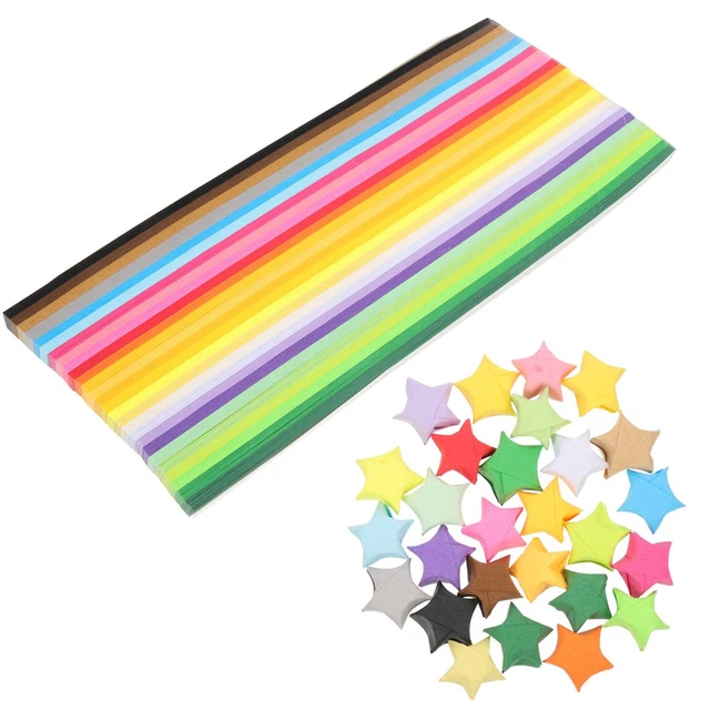 1030 BLÄTTER VON Anhänger Star Origami Paper Festival Klapppapier EUR ...