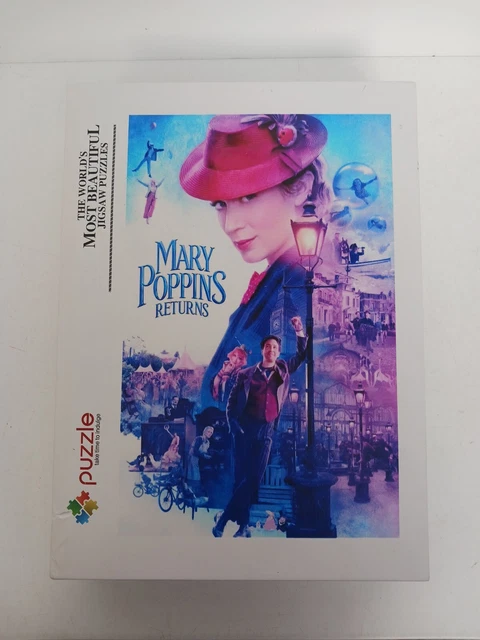 THE WORLDS MOST Beautiful Jigsaw Puzzles Mary Poppins Returns £3.00 ...