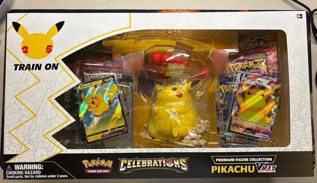 POKEMON CELEBRATIONS PREMIUM Figure Collection Pikachu VMAX (EN) EUR 89 ...
