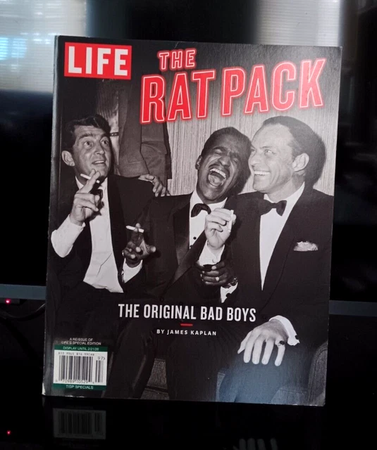 LIFE MAGAZINE THE Rat Pack ,Dean Martin, Frank Sinatra, Sammy Davis Jr ...