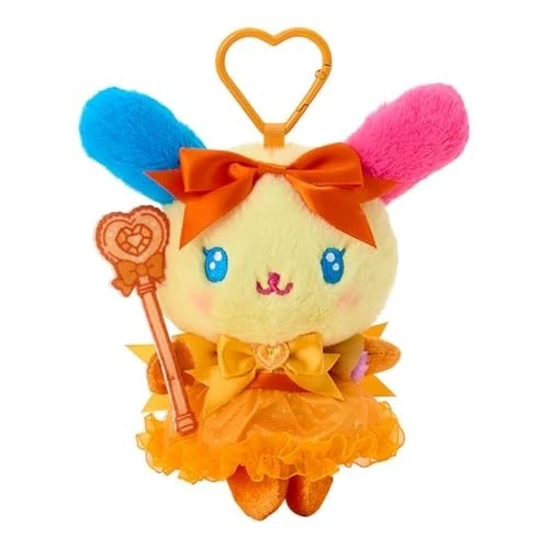 SANRIO USAHANA ORANGE Idol Colorful Dress Plush Mascot Keychain Japan ...