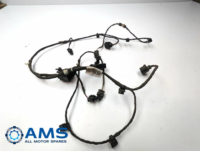 AUDI Q7(MK1) PARKING Sensors Wiring Loom Rear Bumper 4L0971104 [2006 ...