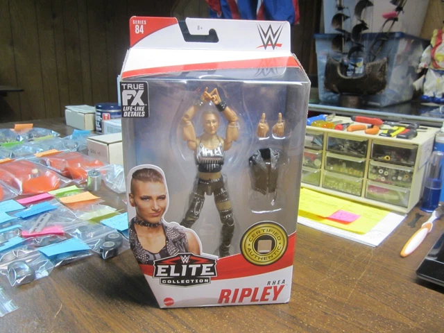 MATTEL WWE ELITE Collection Series 84 Rhea Ripley FX Figure in Box (see ...