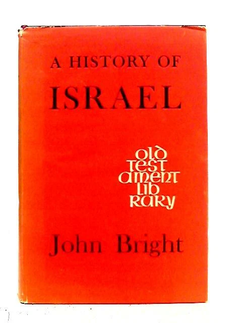 A HISTORY OF Israel (John Bright - 1966) (ID:41643) EUR 7,68 - PicClick FR