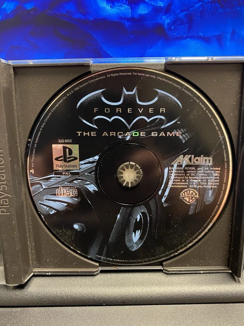 BATMAN FOREVER THE Arcade Game PS1 PlayStation 1 original case! Rare ...