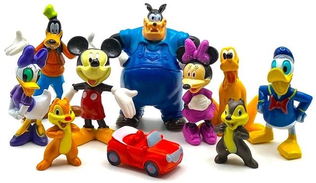 MICKEY MOUSE CLUBHOUSE Figure Play Set DISNEY PVC TOY Pet Leg Pete CHIP ...