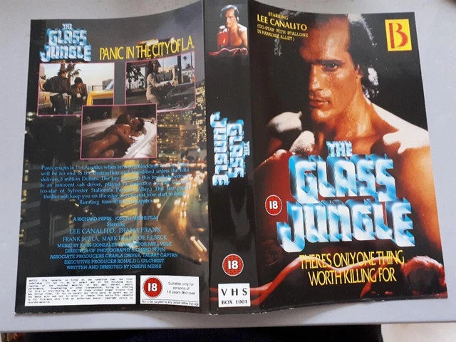 GLASS JUNGLE - PAL VHS - LEE CANALITO Diana Frank Frank Scala £9.99 ...