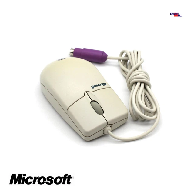 MICROSOFT INTELLIMOUSE 1.2A X04-772168 Scroll Ps/2 Port Rétro Vintage ...