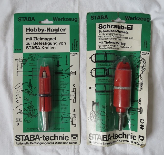 STABA JE 1X Hobby-Nagler und Schraub-Ei EUR 10,00 - PicClick DE