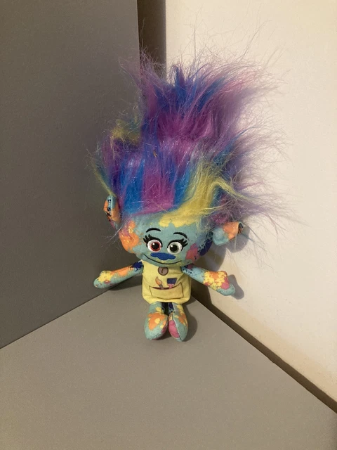 TROLL PLUSH SOFT Toy Dreamworks Harper 14" Rainbow Official £6.99 ...