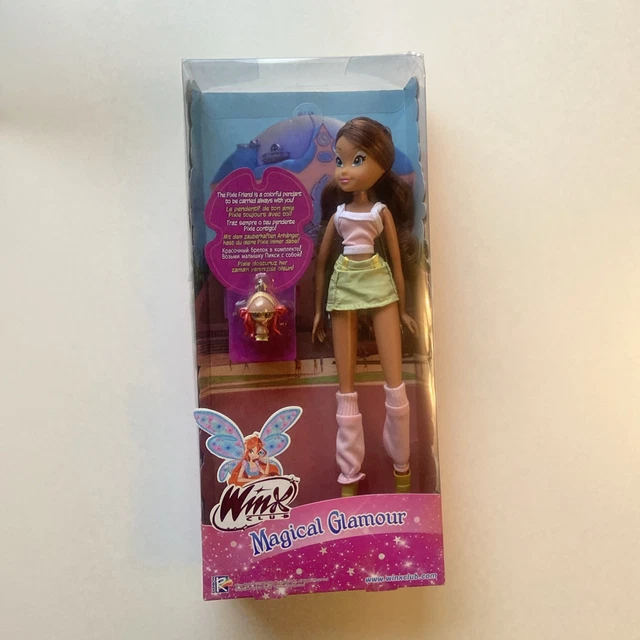 WINX CLUB MAGICAL Glamour Layla Aisha Doll RARE NEW NRFB Fairy Simba ...