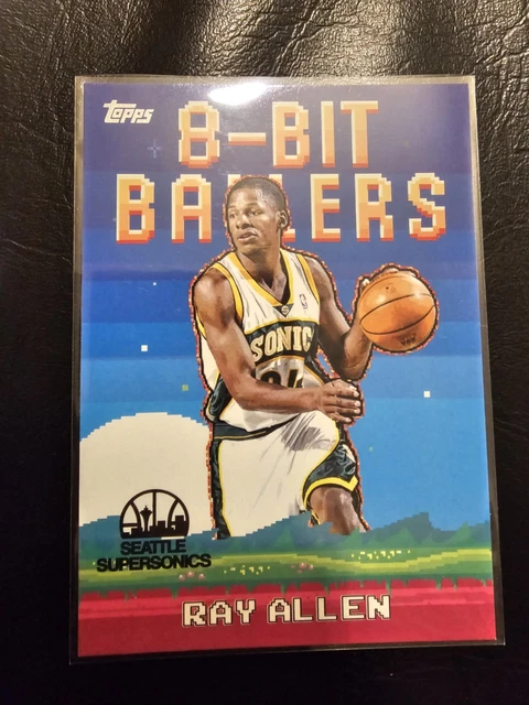 TOPPS NBA 2025/26 Ray Allen 8 Bit Ballers - Seattle SuperSonics 8B-28 £ ...