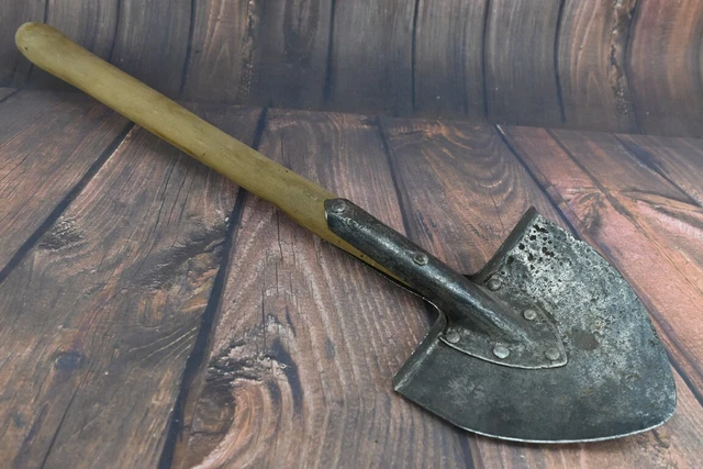 ORIGINAL WW1 GERMAN Field Shovel / Spade Wehrmacht R & S1 W Entrenching ...