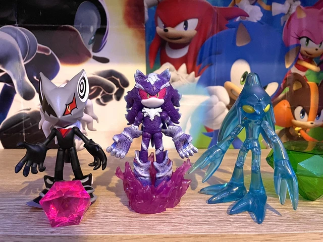 SONIC THE HEDGEHOG Jakks Pacific Villains Figure Bundle Mephiles ...