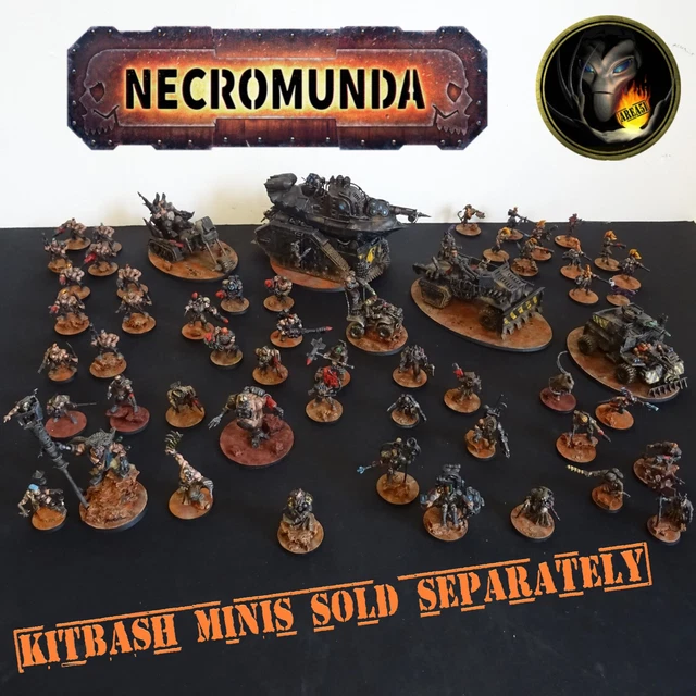 NECROMUNDA - WELL Painted Kitbash MULTILIST Minis sold in units - Sci ...