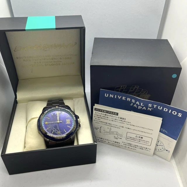 USJ JOJO’S BIZARRE Adventure Jotaro Kujo Wrist Watch Universal Studios ...
