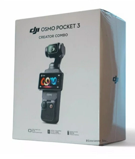 DJI OSMO POCKET 3 Creator Combo 4K 120fps Video Vlog Camera Stabilizer Gimbal $950.00 - PicClick CA