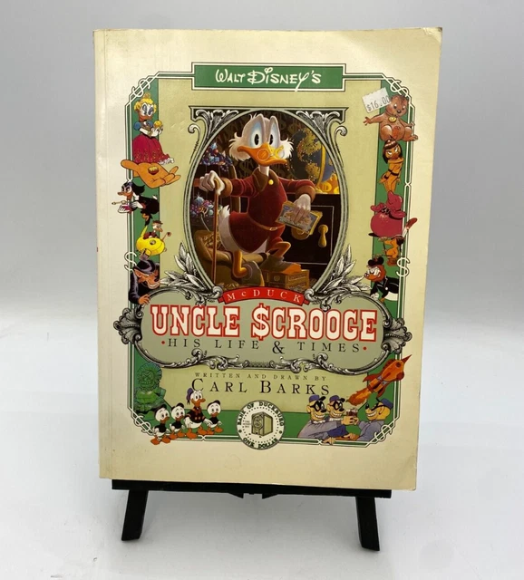 UNCLE SCROOGE MCDUCK His Life Times Walt Disney Carl Barks 1987 ...