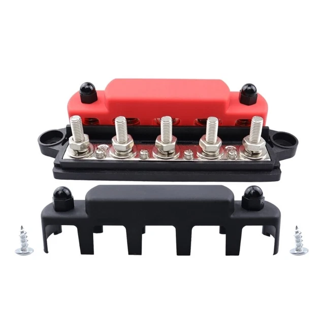 BUS BAR GROUND Power Distribution Block Wiring Terminal for Car Pickup ...