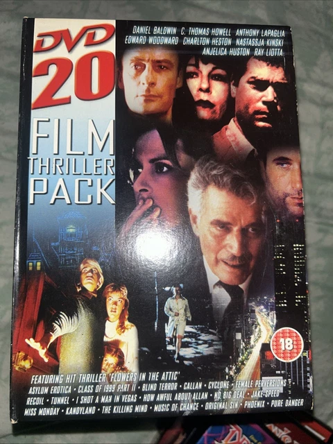 HOLLYWOOD ACTION THRILLER Film DVD Bundle 20-Pack, Sealed £9.71 ...