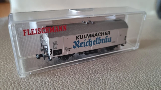 FLEISCHMANN 8326 SPUR N. Kühlwagen "Kulmabacher Reichelbräu" EUR 10,00 - PicClick DE