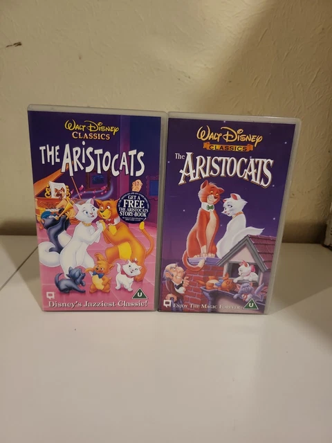 WALT DISNEY THE Aristocats VHS Bundle £4.00 - PicClick UK
