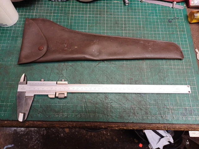 MITUTOYO VERNIER CALIPER, 0 to 12 inch, 300 mm With Fine Adjust ...